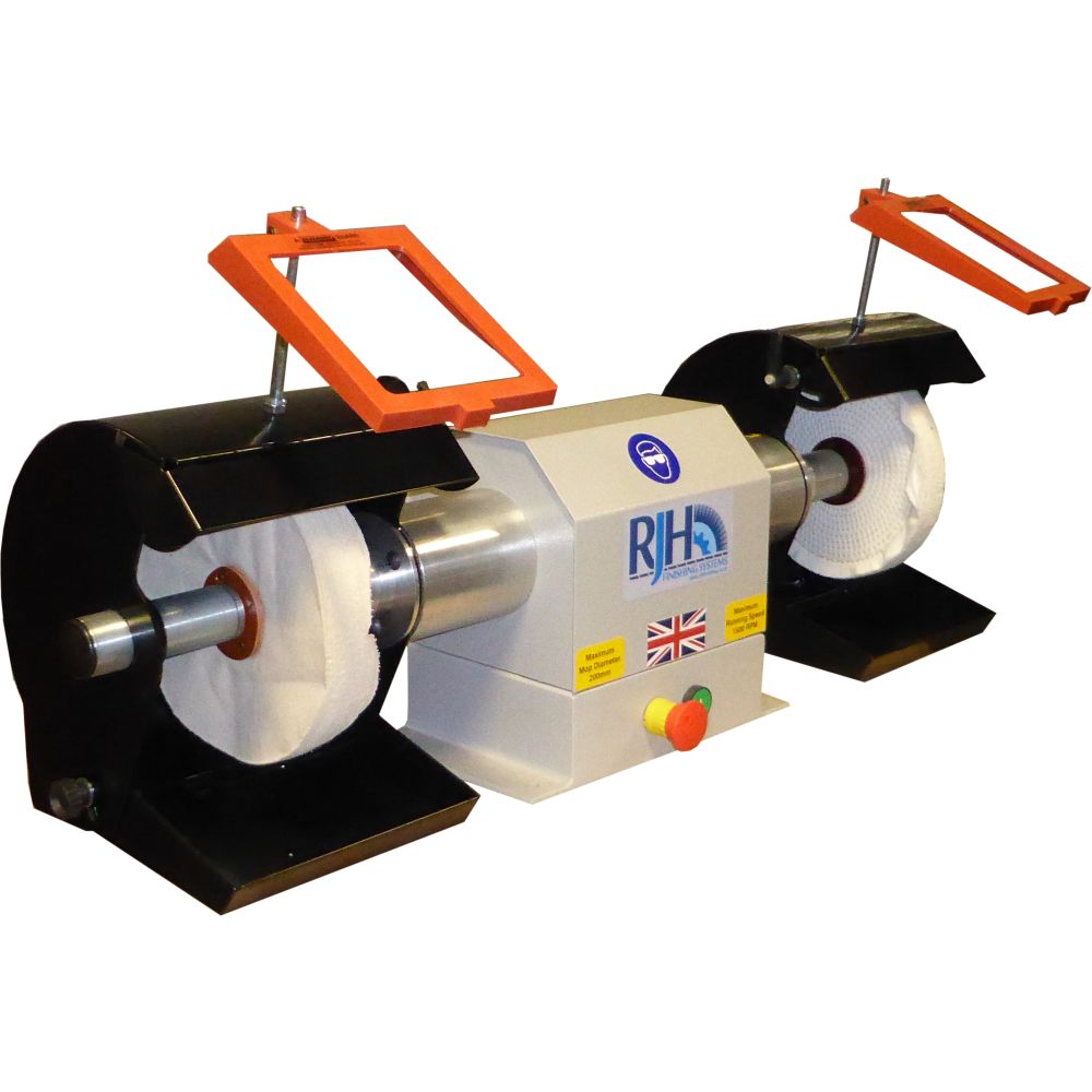 RJH Finishing Systems Chamois Bench-mounted Polisher | AES Ltd.