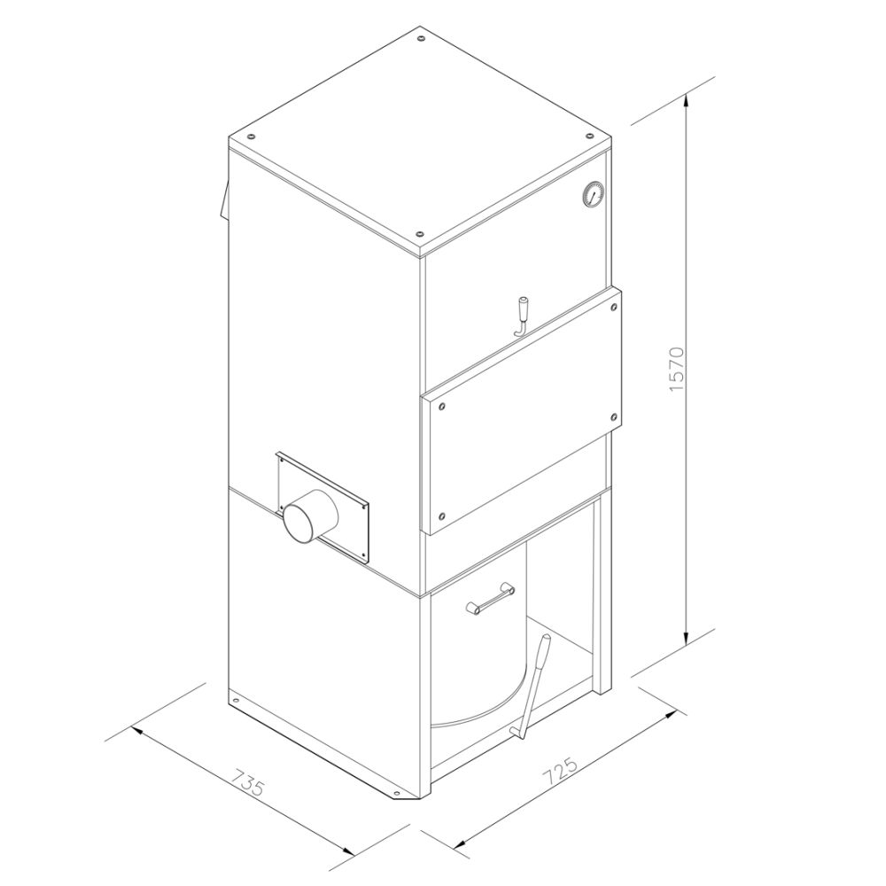 Mardon PL16 Dust Extractor | AES Ltd.