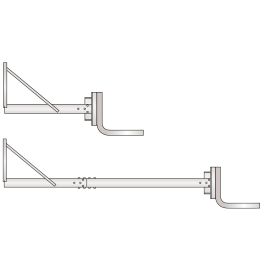 Extension Wall bracket for Nederman NEX HD/MD/D NEX arm | AES Ltd.