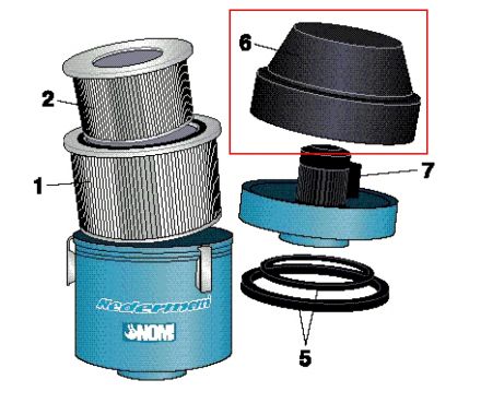 Nederman NOM 4 Spares - Oil Mist Extraction Accessories - Accessories ...