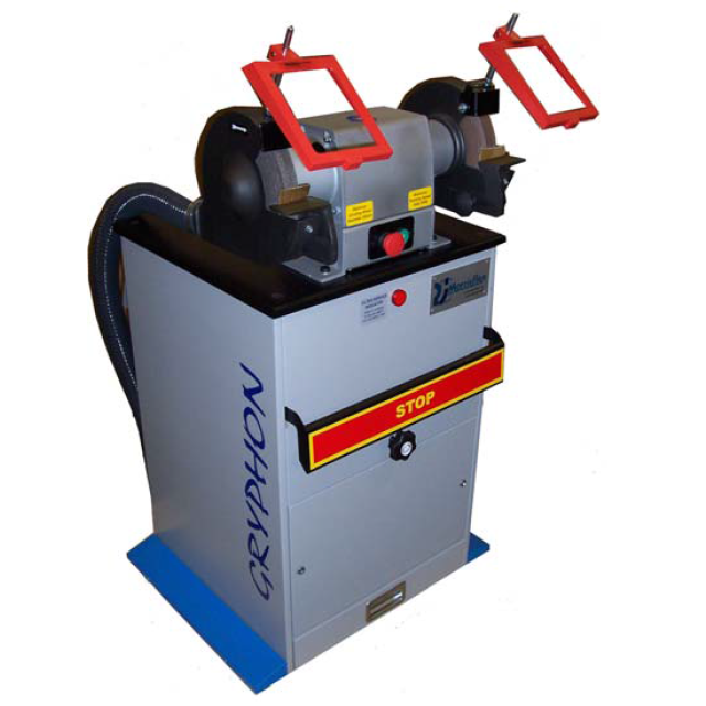 RJH Finishing Systems Gryphon Extraction-mounted Grinder | AES Ltd.
